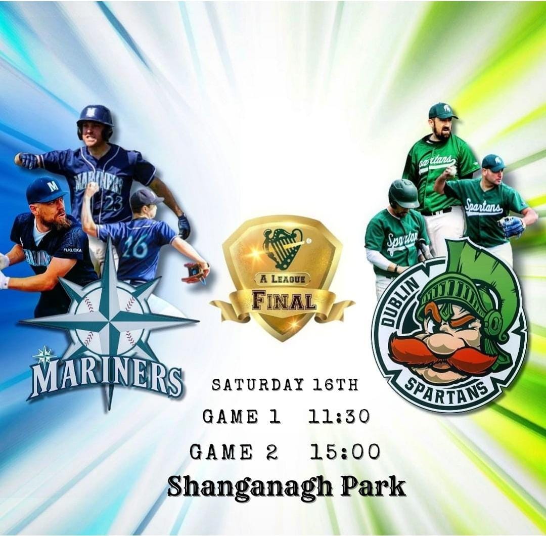 A League Finals this Saturday 16 September 2023 – Mariners Baseball vs ...